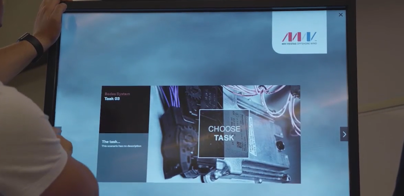 Vestas training simulator | Award-winning