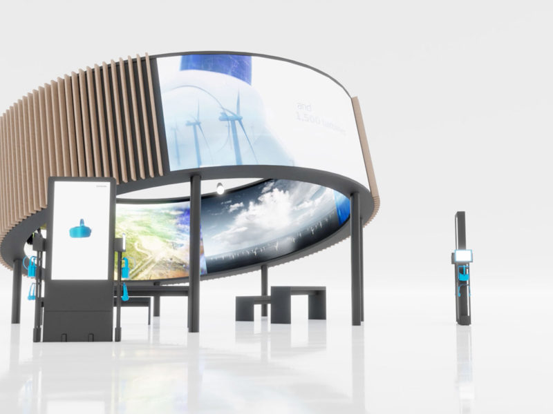 Wind exhibition stands | Stand out from the crowd