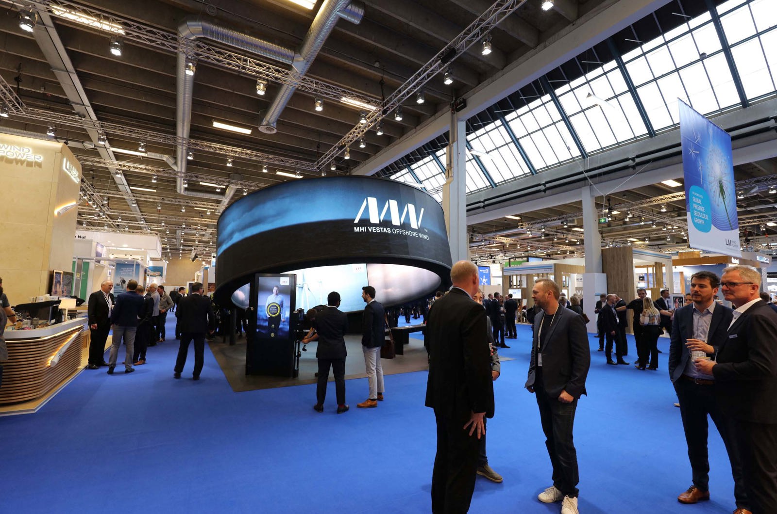 MHI Vestas | Show-stealing exhibition stand