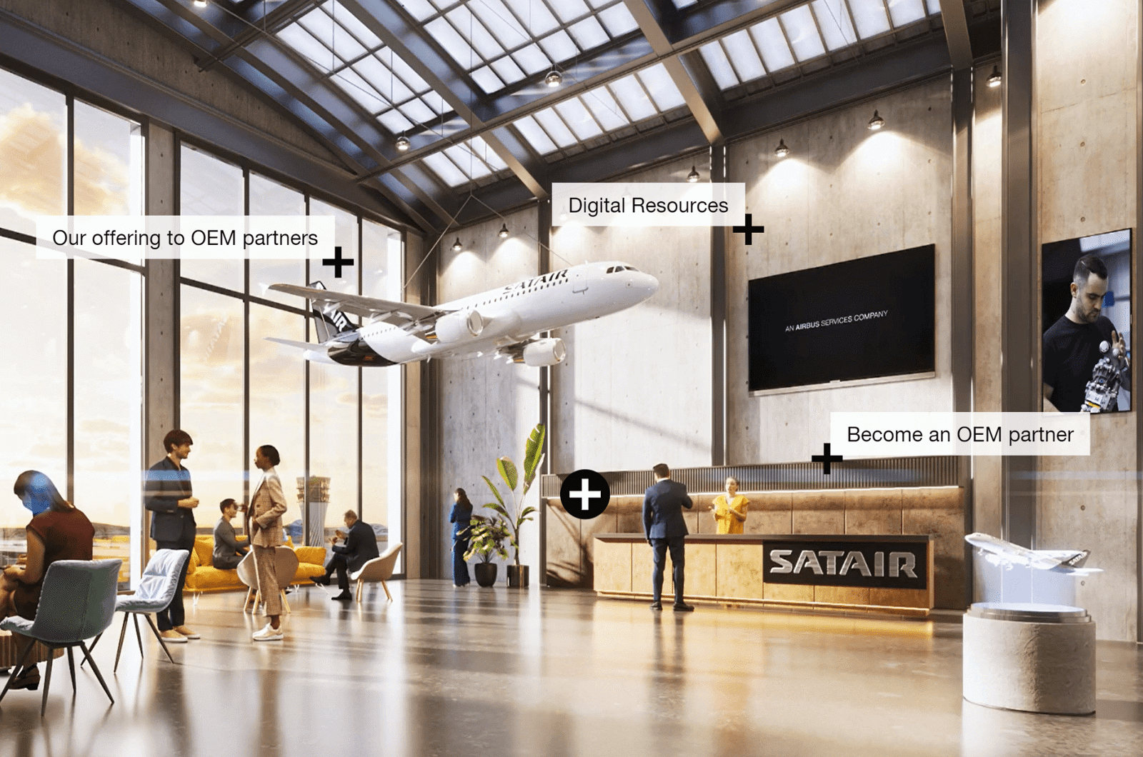 Satair's virtual platform | Cadpeople