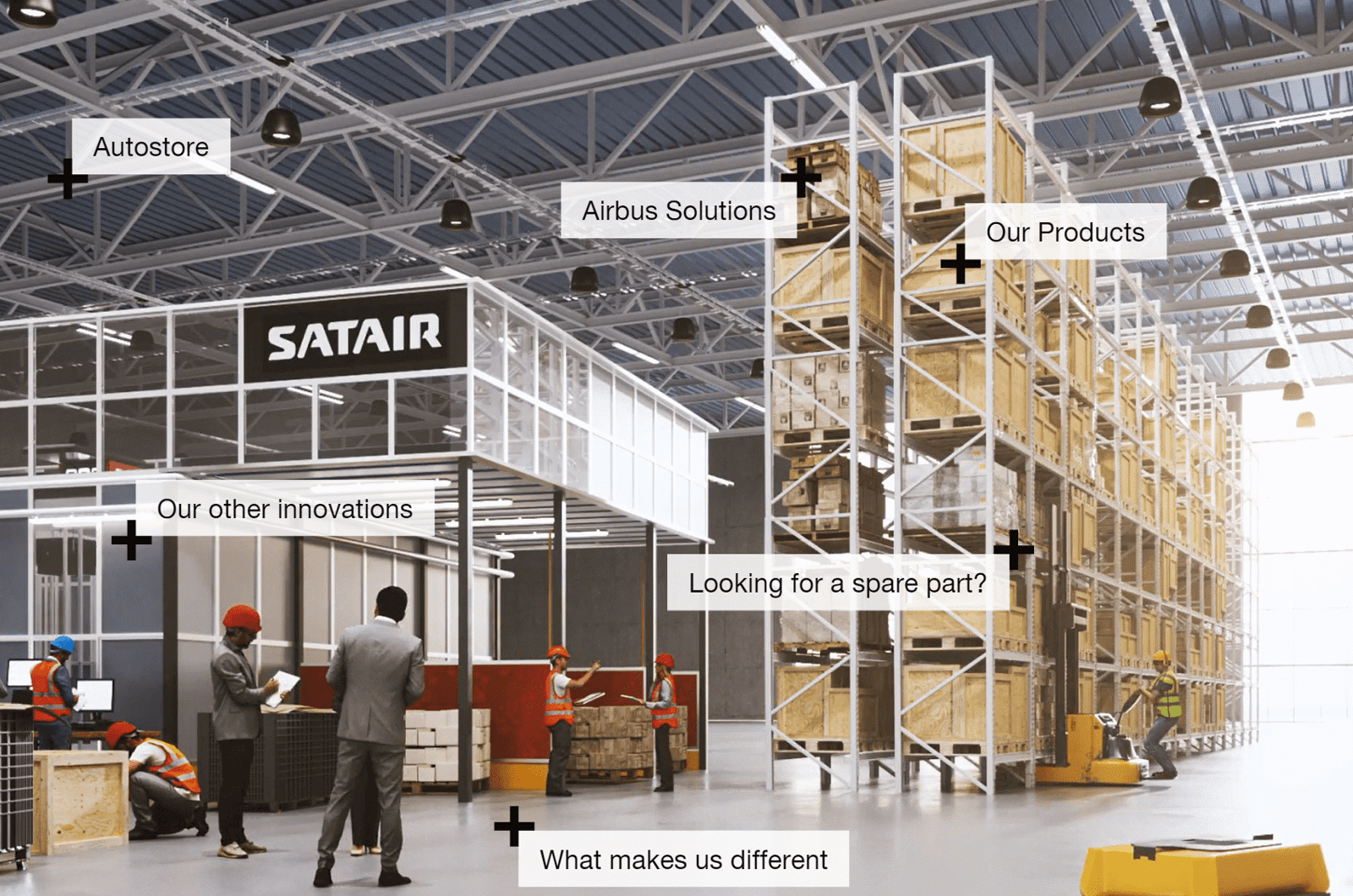 Satair's virtual platform | Cadpeople