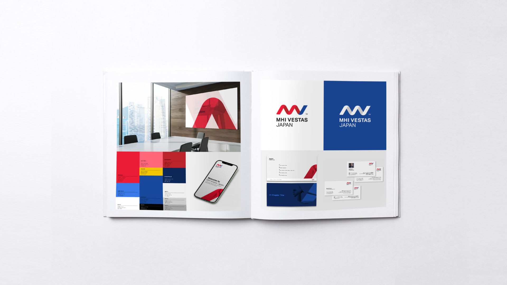 MHI Vestas Japan CVI | Strong visual identity