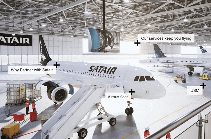 Satair's virtual platform | Cadpeople