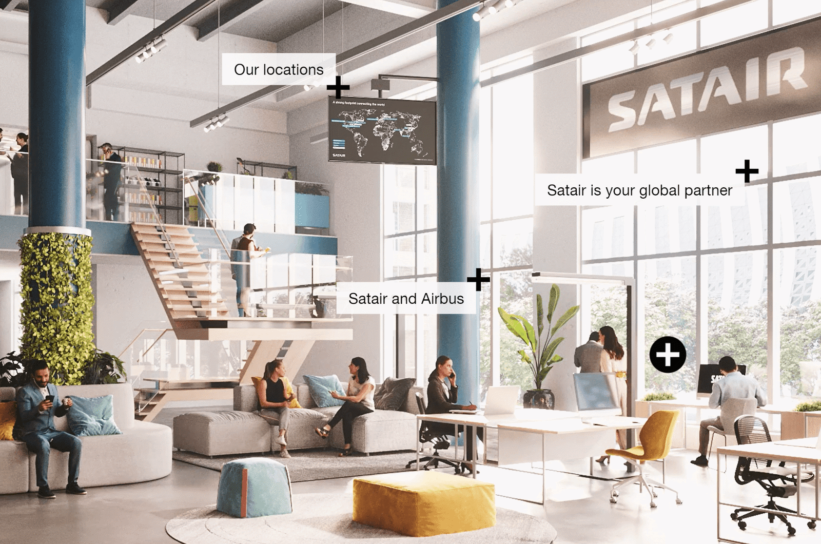 Satair's virtual platform | Cadpeople