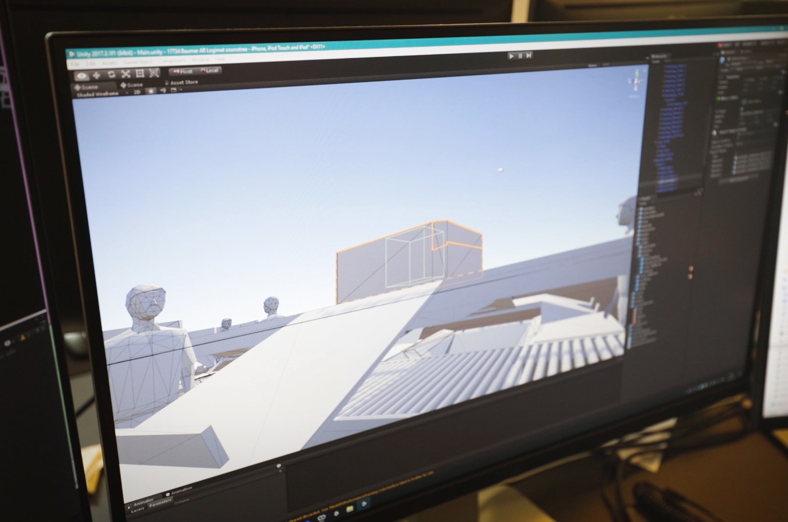 AR baggage handling system | Visual sales tool