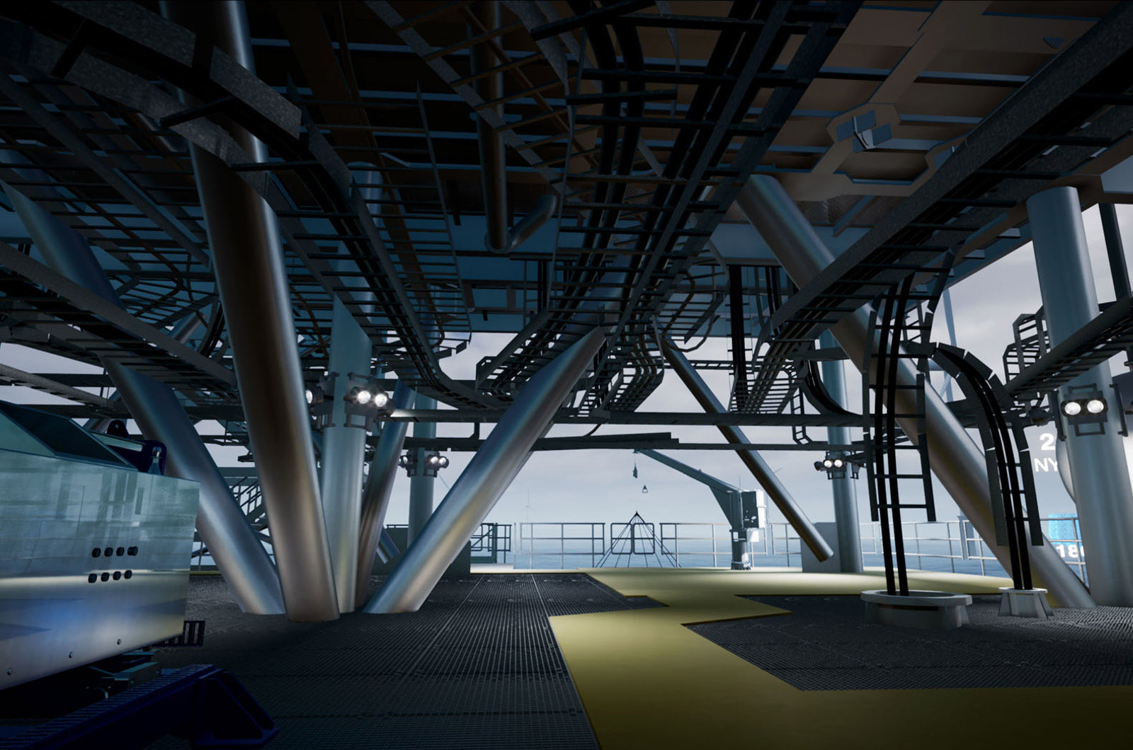 VR tour | Life-like offshore substation tour