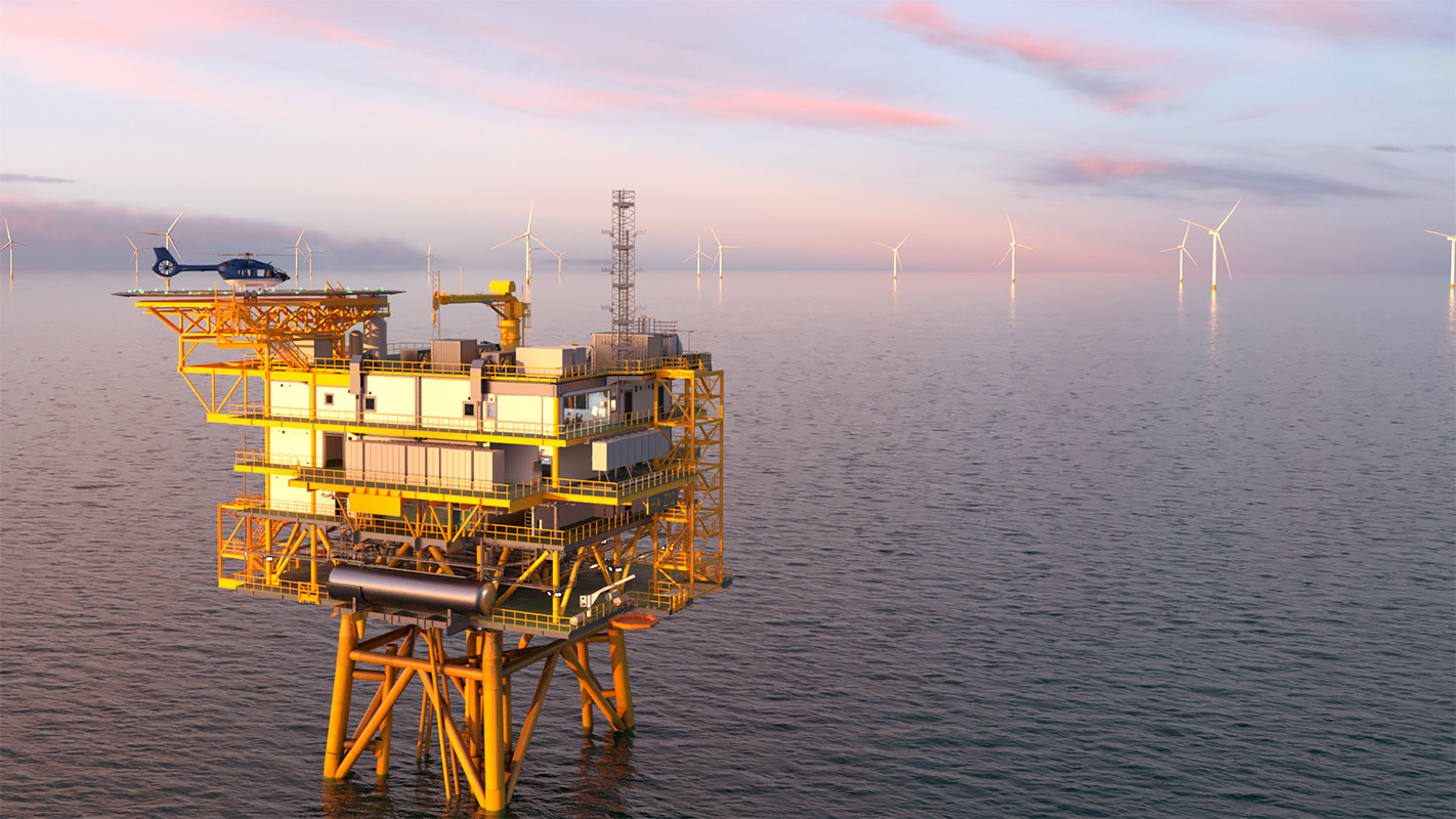 Offshore Windtour digital platform | 360 helicopter ride