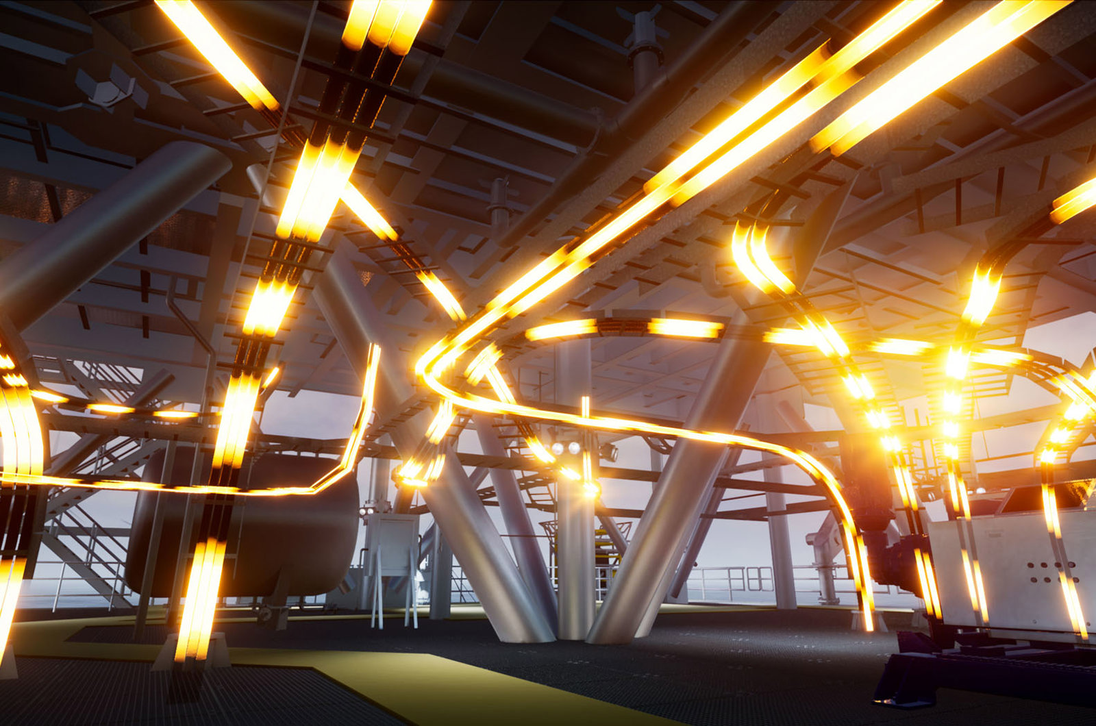 VR tour | Life-like offshore substation tour