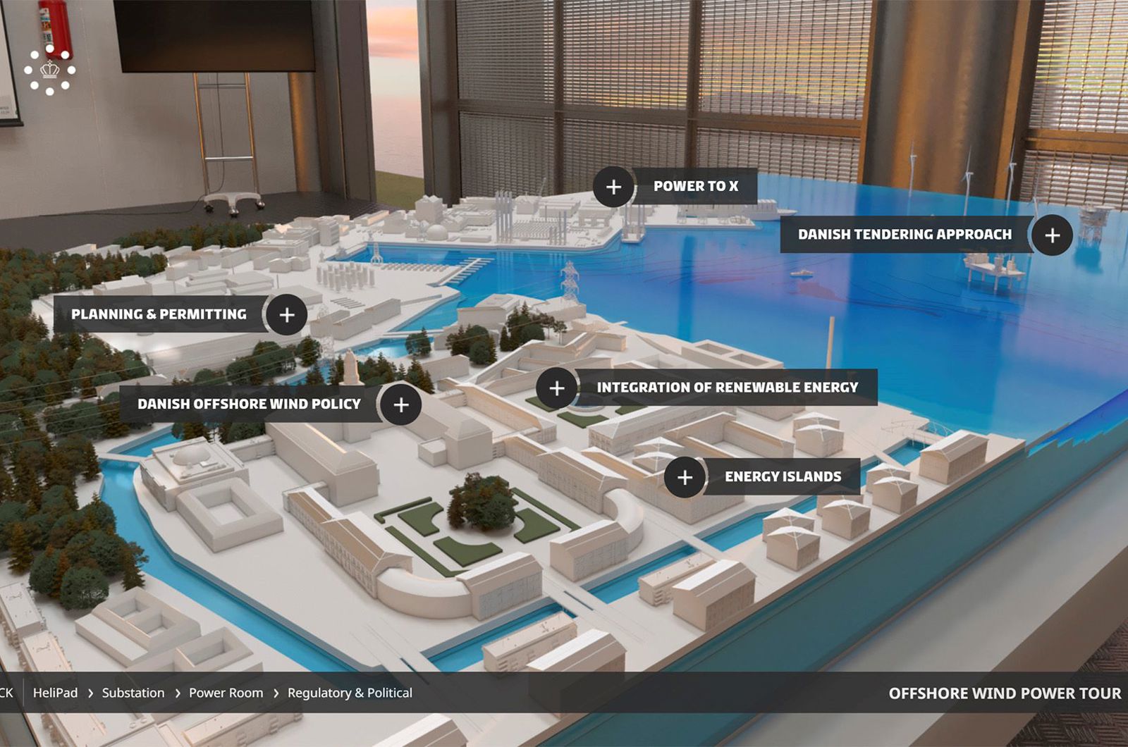 Offshore Windtour digital platform | 360 helicopter ride