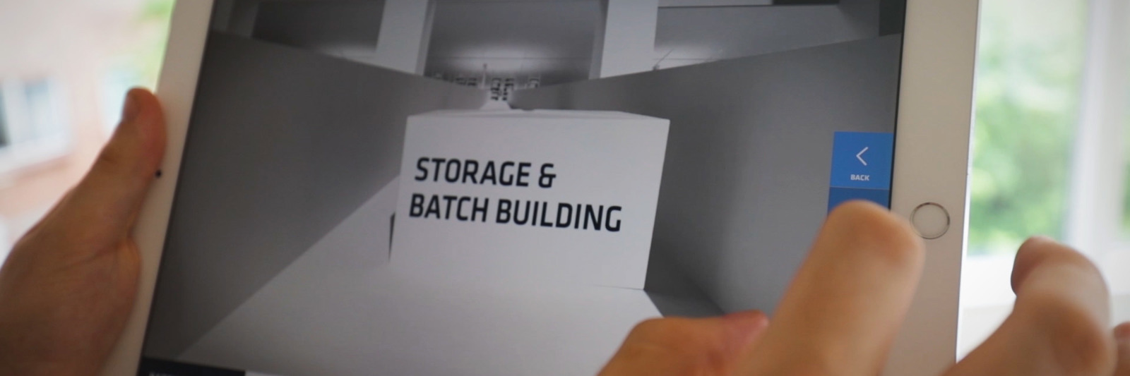 AR baggage handling system | Visual sales tool