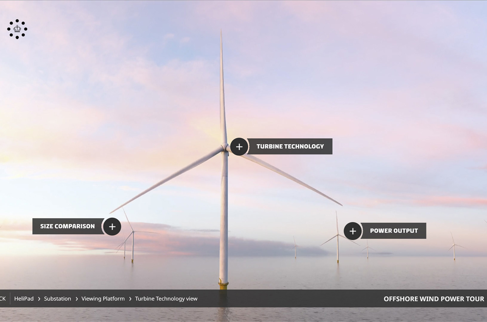 Offshore Windtour digital platform | 360 helicopter ride